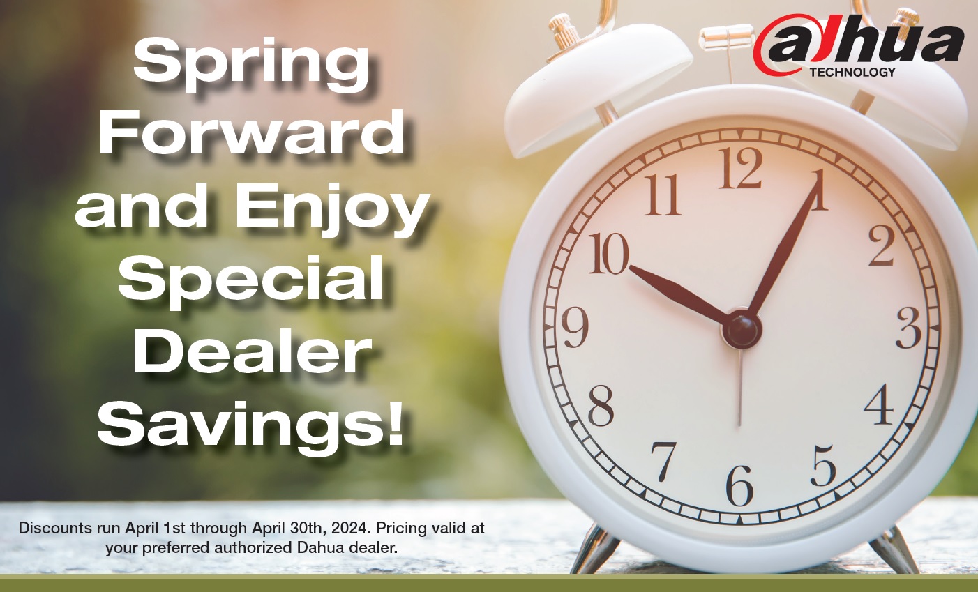 Dahua Monthly Promo | Esentia Systems